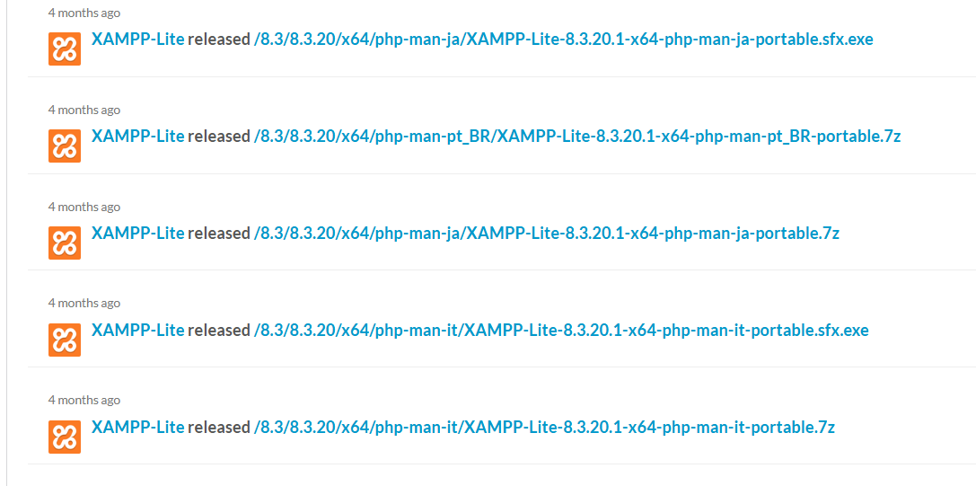 Windows版 XAMPP-Liteでphp8.3、php8.4のWebサーバー環境を構築する | ピーマンブラザーズの日常